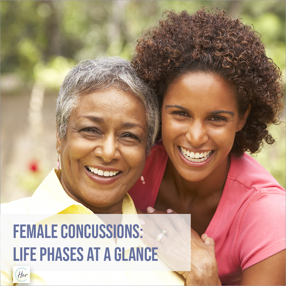 Female Concussions: Life Phases at a Glance | Her Concussion